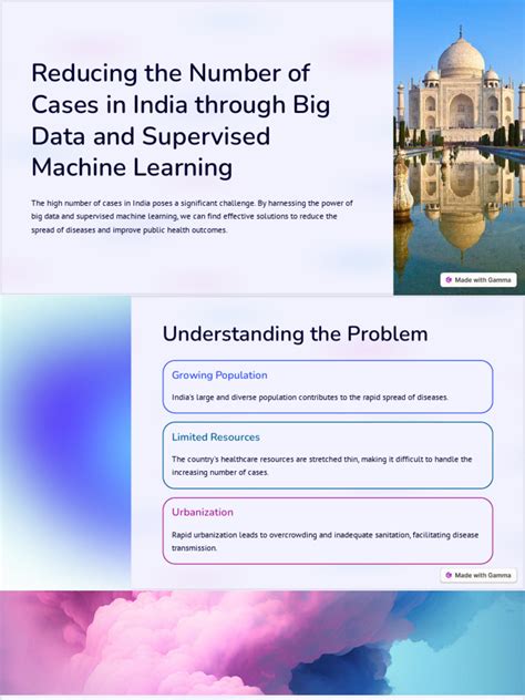 reducing the number of cases in india through big data and supervised