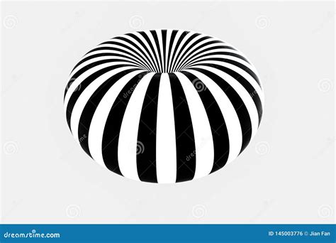 black and white stripe repeating lines 3d rendering stock