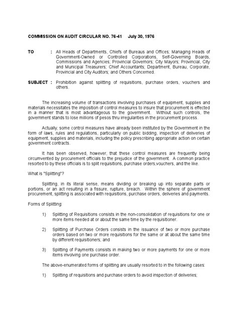 C76 41 Pdf Audit Procurement
