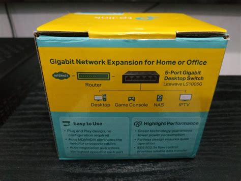 Tp Link 5 Port Gigabit Computers And Tech Parts And Accessories