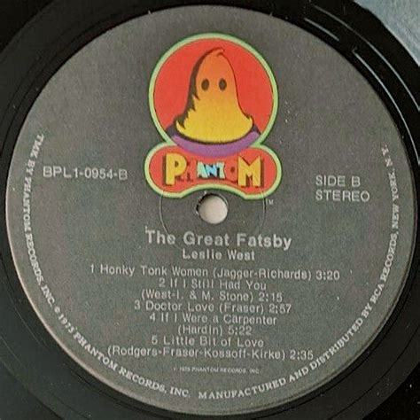 Leslie West The Great Fatsby 1975 Hard Rock Retro Revolution Records