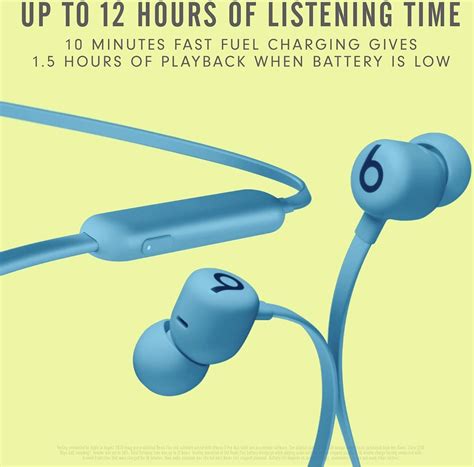 Beats Flexall Day Wireless Earphones Flame Blue One Size Buy Best