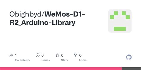 GitHub Obighbyd WeMos D R Arduino Library