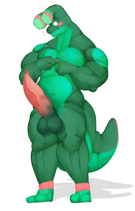 Rule 34 Absurd Res Anthro Aquatic Gastropod Belly Blush Broad Shoulders Gastropod Green Body