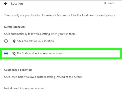 How To Change Location Settings In Google Chrome 4 Ways