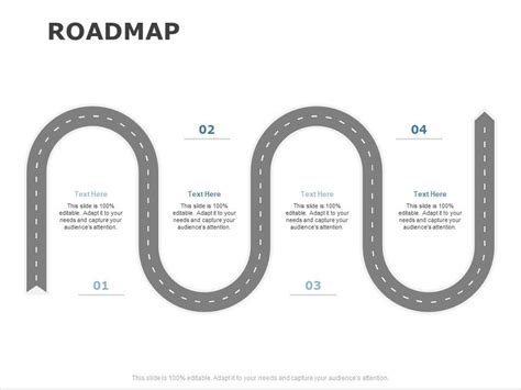 Roadmap Four Stage Ppt PowerPoint Presentation Show Example Topics