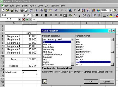 Lucrul Cu Formule Si Functii