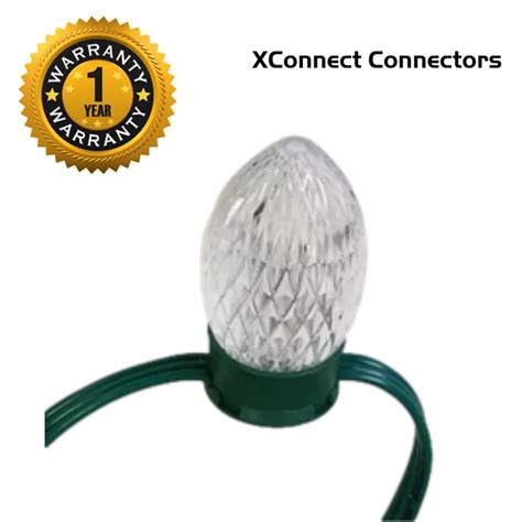 Rgb Strings 12v 50 Count Bulbs 6 Xconnect End Connector Light O Rama