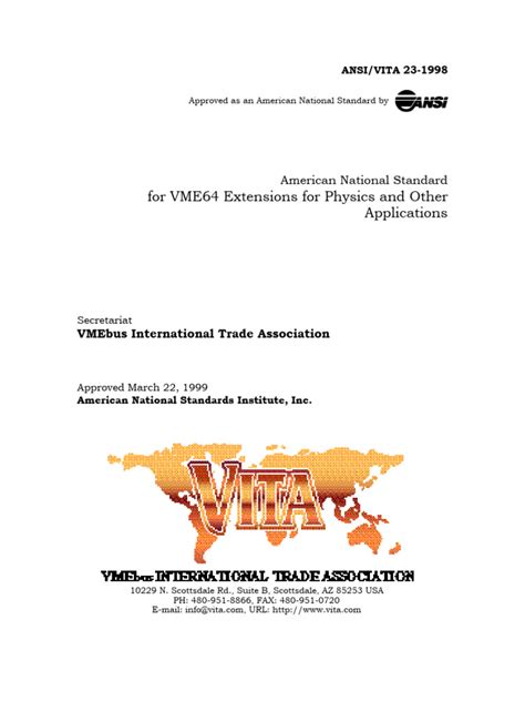 Vme Specs Pdf Computer Architecture Computer Engineering