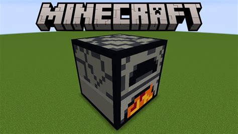 How To Build Giant Minecraft Furnace That Works Youtube
