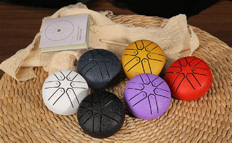 Steel Tongue Drum Rain Chime Rain Drum For Outside Garden