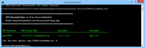 FTP Password Dump Download Softpedia
