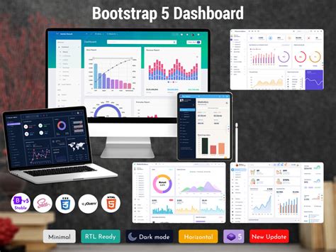 Bootstrap 5 Dashboard Multipurpose Themes