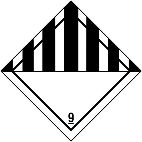 Class 9 Diamond Safety Signs Morsafe Supplies Uk