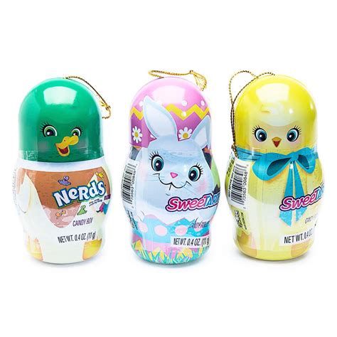 Bee International Easter Candy Sweetarts And Nerds Tins 12 Piece Box Bestcandyshop