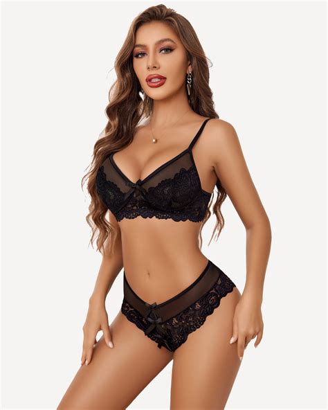 Lace Bra And Panty Sets 2 Piece Lace Outfits Avidlove