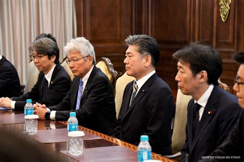 УИХ ын дарга Г Занданшатар Японы Парламентын Төлөөлөгчдийн танхимын гишүүдийг хүлээн авч уулзав