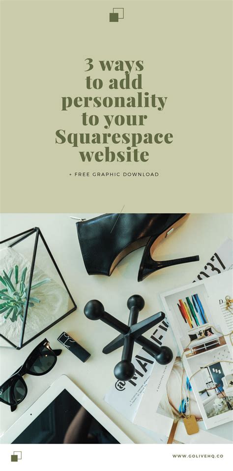 Ways To Add Personality To Your Squarespace Site Free Graphic Download