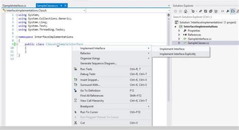 Implicit Vs Explicit Interface Implementations Tech J