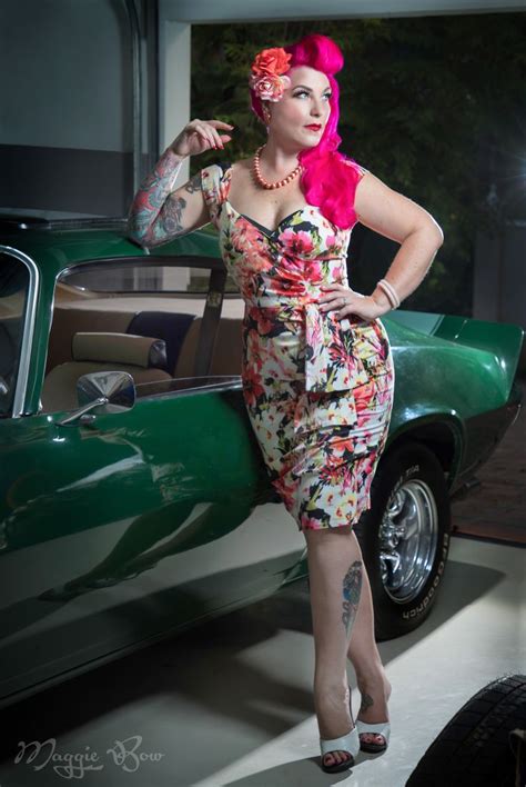Maggie Bow A Cape Town Pinup Model Dressed By Miss Happ Model Dress