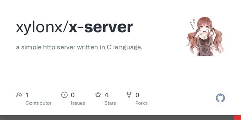 GitHub Xylonx X Server A Simple Server Written In C Language