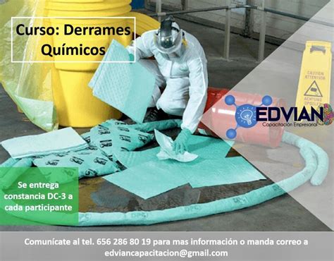 Curso Derrames Químicos Para Tu Empresa Contáctanos Edgar Limón D