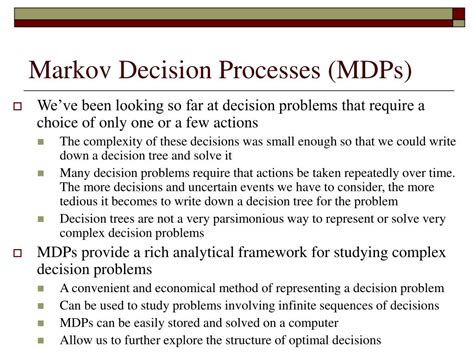 PPT BAMS 517 Introduction To Markov Decision Processes PowerPoint Presentation ID 4456868