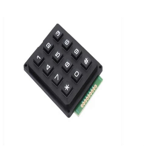 4 3 Keypad Telephone Style 4 3 12Key Keyboard Keypad Telephone Style Black At 124 Piece In