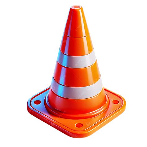 Orange Traffic Cone Road Safety Symbol Orange Traffic Cone Png