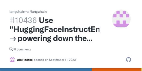 Use Huggingfaceinstructembeddings Powering Down The Whole Server With All Running Vms