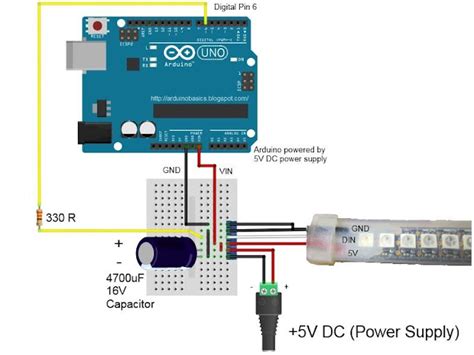 Arduino Basics NeoPixel Playground