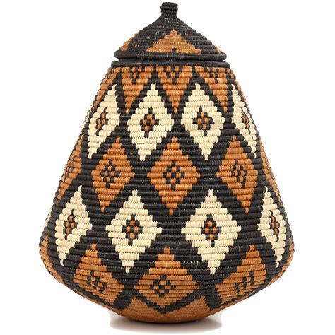 Ukhamba Zulu Ukhamba Lidded Baskets Baskets Of Africa