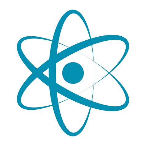 Blue Atomic Icon Subatomic Vector 26729916 Vector Art At Vecteezy