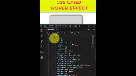 3d flip card effect on hover using only html and css shorts youtube