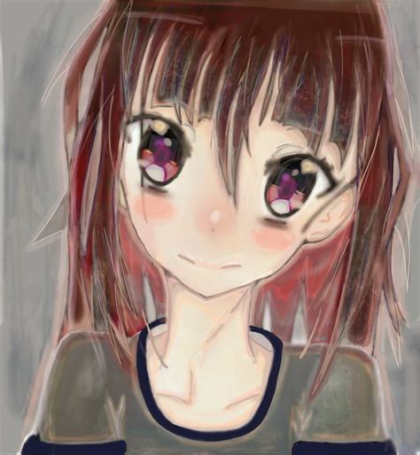 Tired Cartoon Girl Tired Cartoon Girl