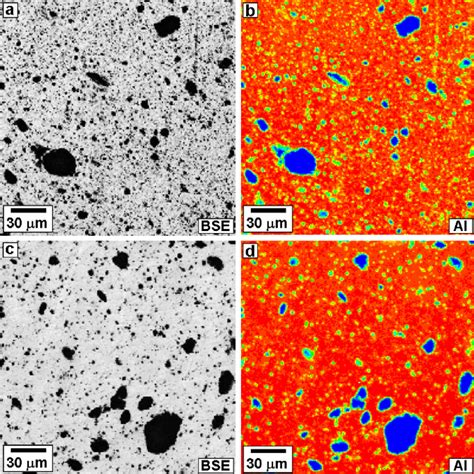 Sem Micrographs Obtained Using Bse Left And Corresponding Epma Download Scientific Diagram