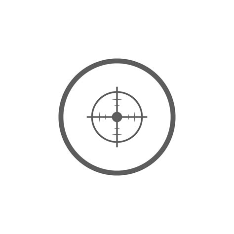 Aim Vector Icon Illustration 23250243 Vector Art At Vecteezy