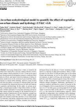 An Urban Ecohydrological Model To Quantify The Effect Of Vegetation On Urban Climate And