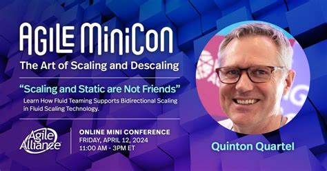Spring Agile Minicon Scaling And Descaling Agile Alliance Posted On
