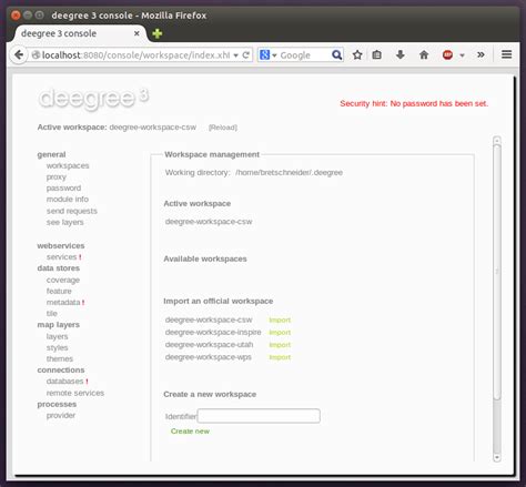 3 Getting Started — Deegree Webservices 341 Documentation