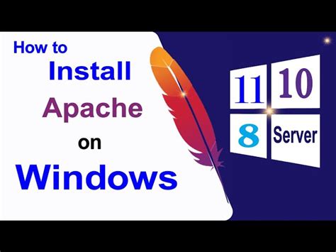 How To Install The Apache Web Server On A Windows Pc How To Install