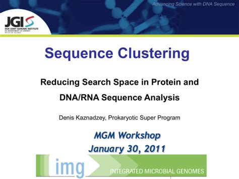 7 Sequence Clustering Microbial Genome Program