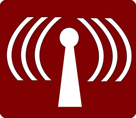 Download Wireless Red Internet Access Royalty Free Vector Graphic Pixabay