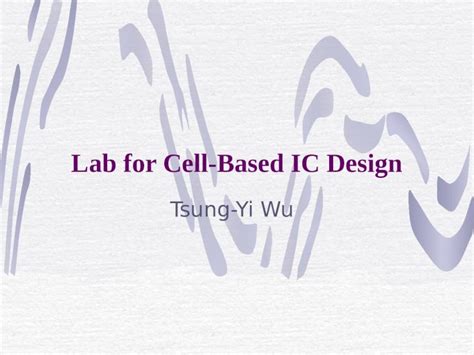 ppt lab for cell based ic design dokumen tips