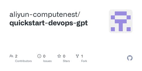 Github Aliyun Computenestquickstart Devops Gpt