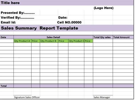 Stock Report Sales Report Template Summary Excel Continue Reading