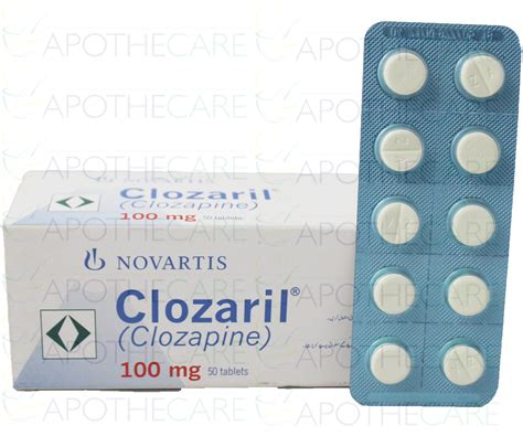 Clozaril Tab 100mg 20s Ailaaj