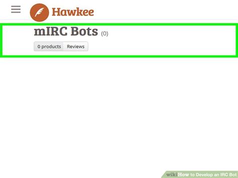 How To Develop An Irc Bot 12 Steps With Pictures Wikihow