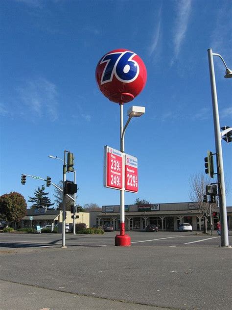 76 Gas Station Grew Up With This Gas Station Which Is Now Mobil