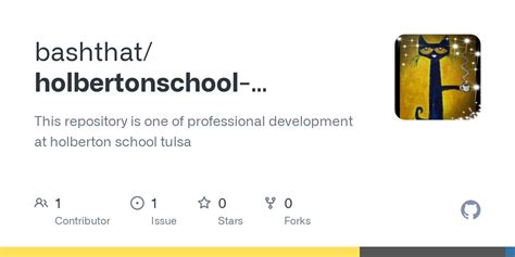 Github Bashthatholbertonschool Interview This Repository Is One Of